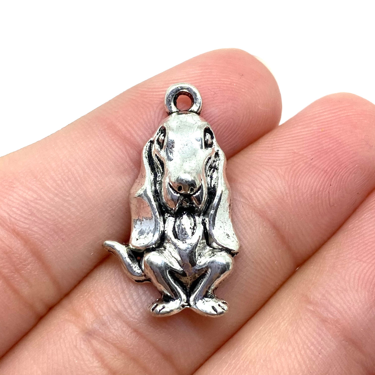 Beagle Steel Necklace | Beagle Steel Pendant | By The Picket Fence